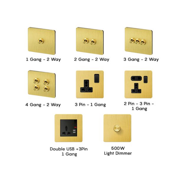 Switch and Socket | Myanmar Padauk
